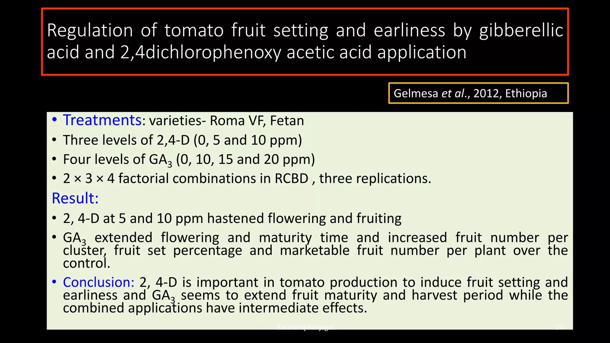 Advances in flower regulation and fruiting management of vegetables in ...