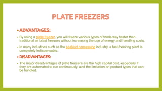 Advances in food processing and preservation by low temperature ...
