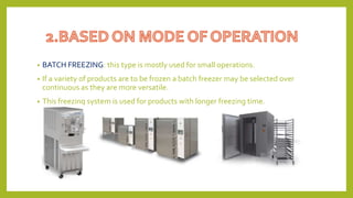 Advances in food processing and preservation by low temperature ...