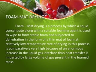 Advances in food science | PPTX