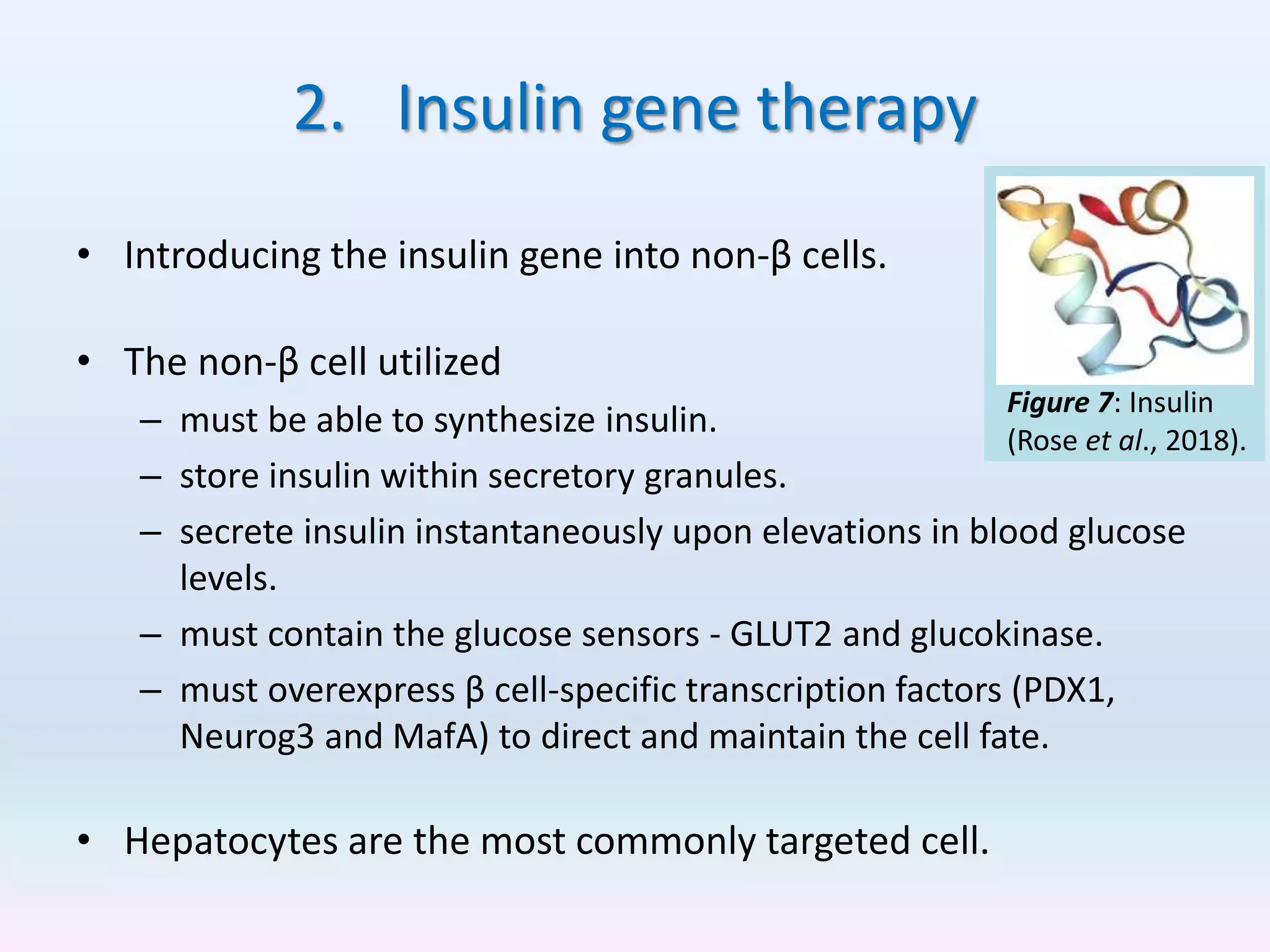 Advances in Gene therapy for type 1 diabetes | PPTX