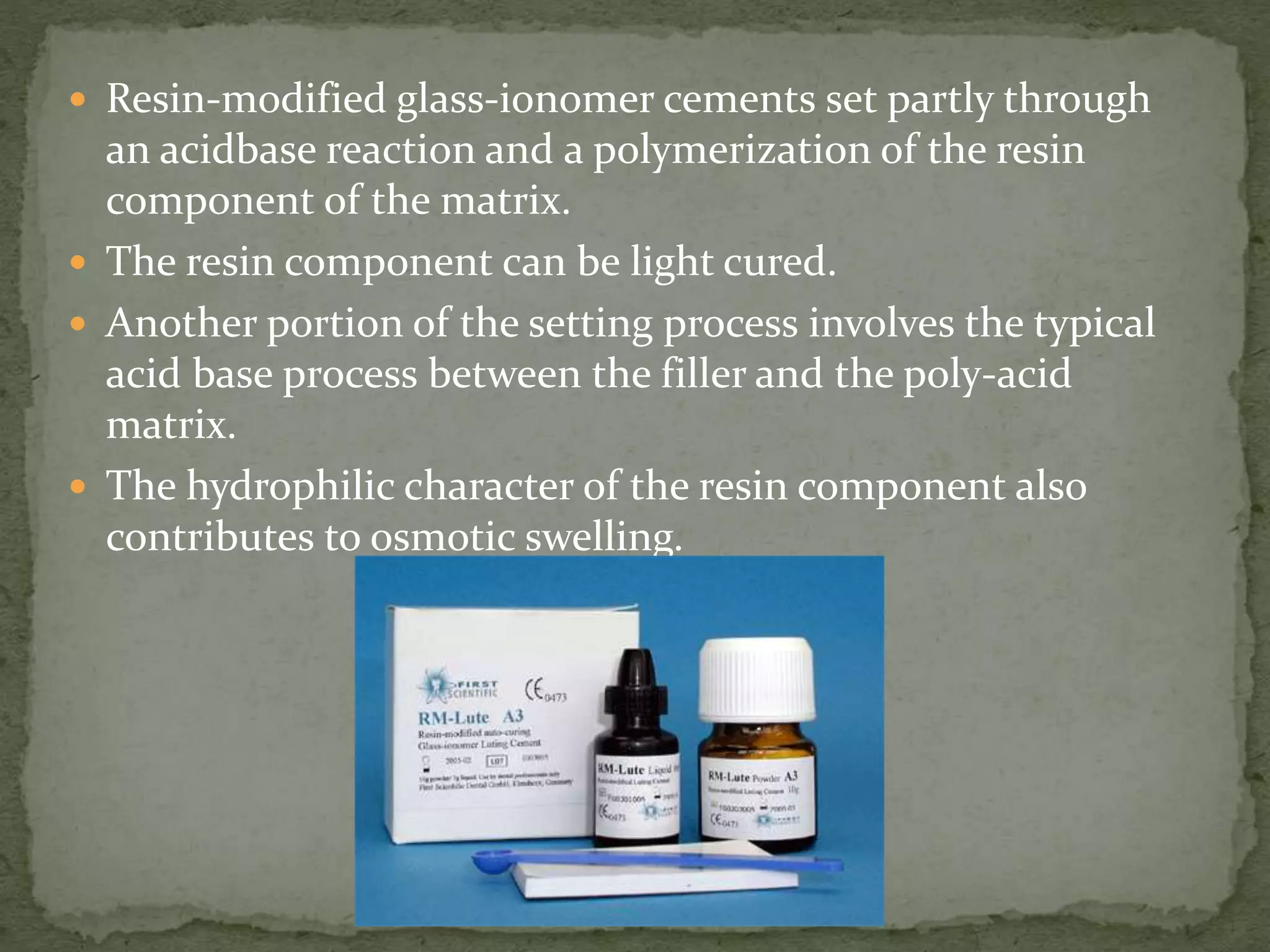 Advances in glass ionomer cement | PPTX