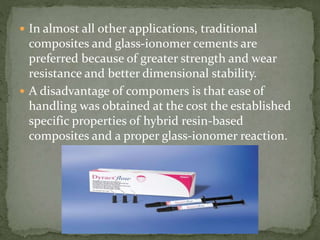 Advances in glass ionomer cement | PPTX