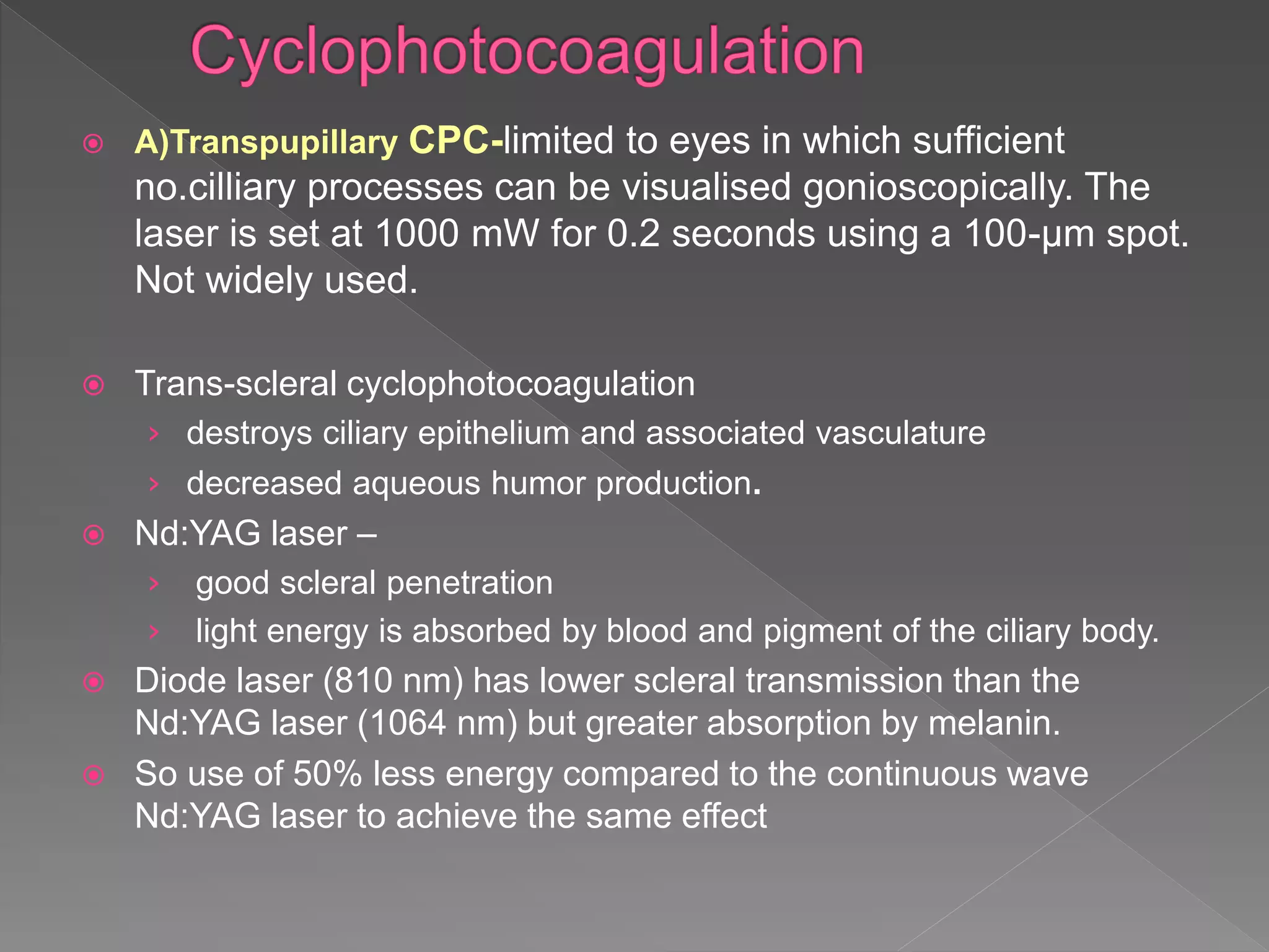 Advances in glaucoma surgeries | PPTX