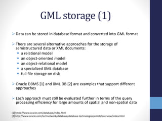 Advances in gml for geospatial applications slide | PPT