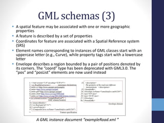 Advances in gml for geospatial applications slide | PPT