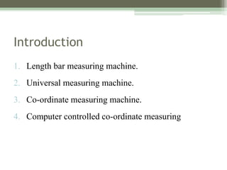 Advances in metrology i | PPTX