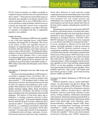 Advances In Minimal Processing Of Fruits And Vegetables A Review | PDF | Grocery Shopping | Shopping