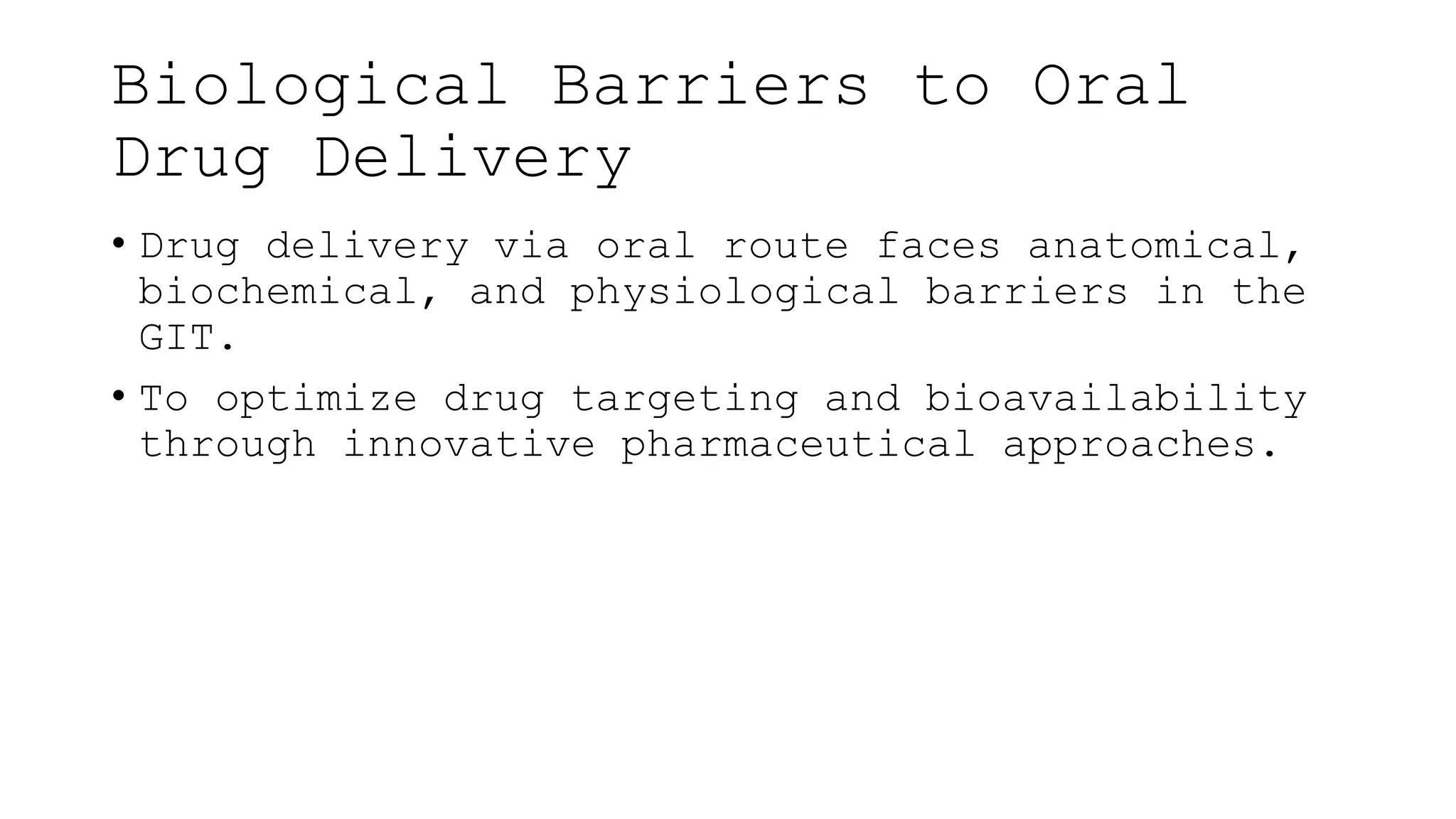 Advances in Oral Drug Delivery Systems.pptx