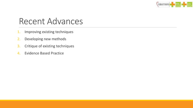 Advances in ped card | PPT