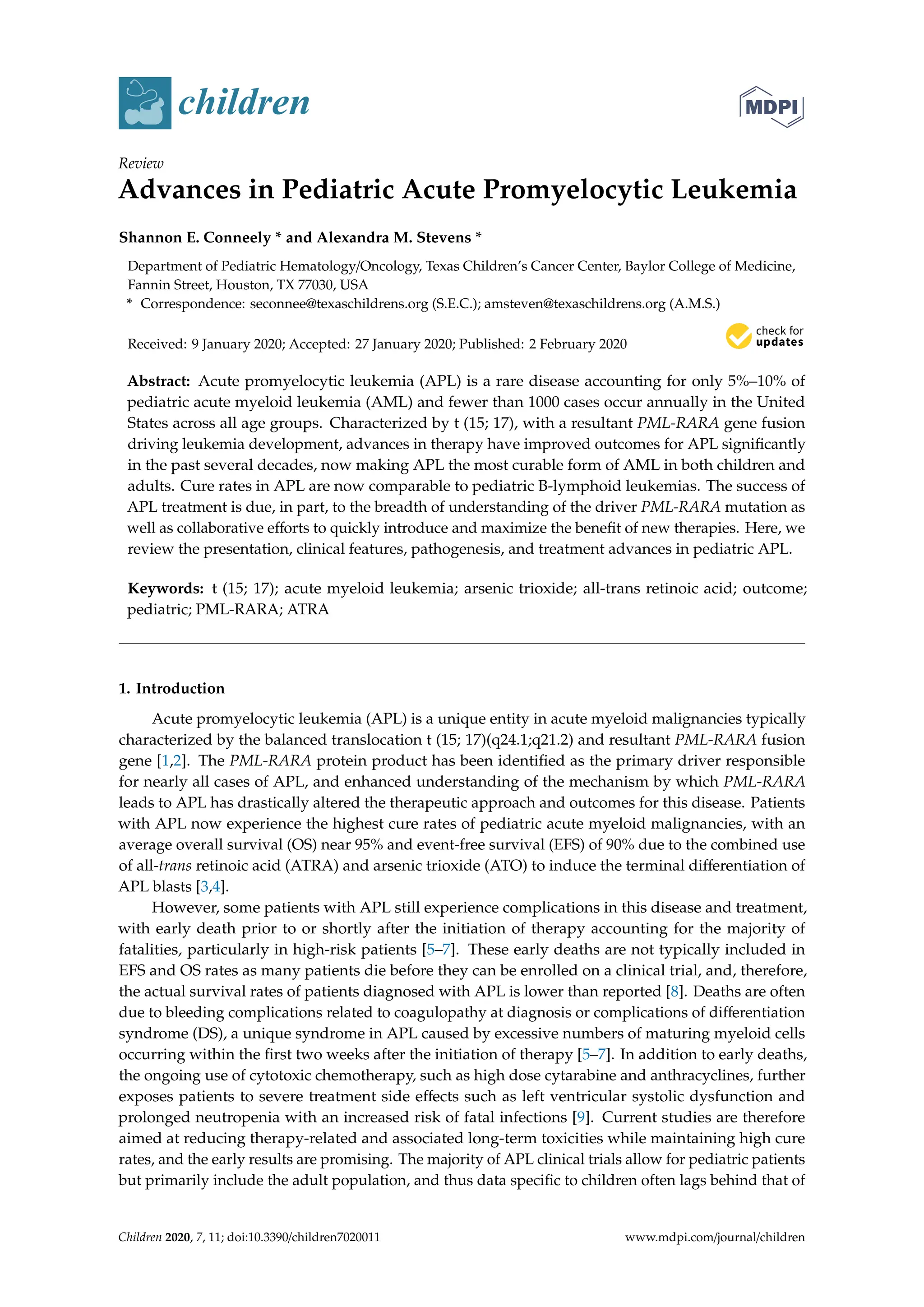 Advances in Pediatric Acute Promyelocytic Leukemia.pdf