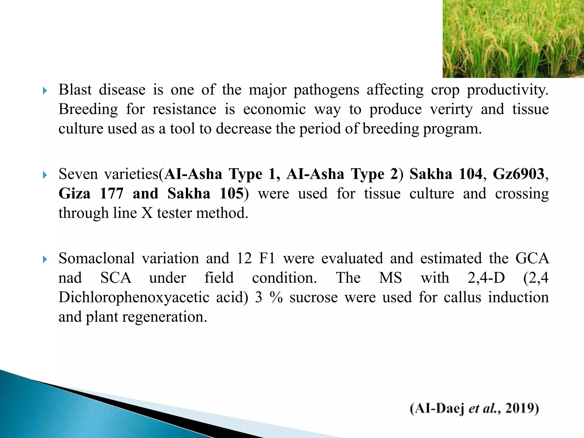 Advances in plant breeding | PPTX