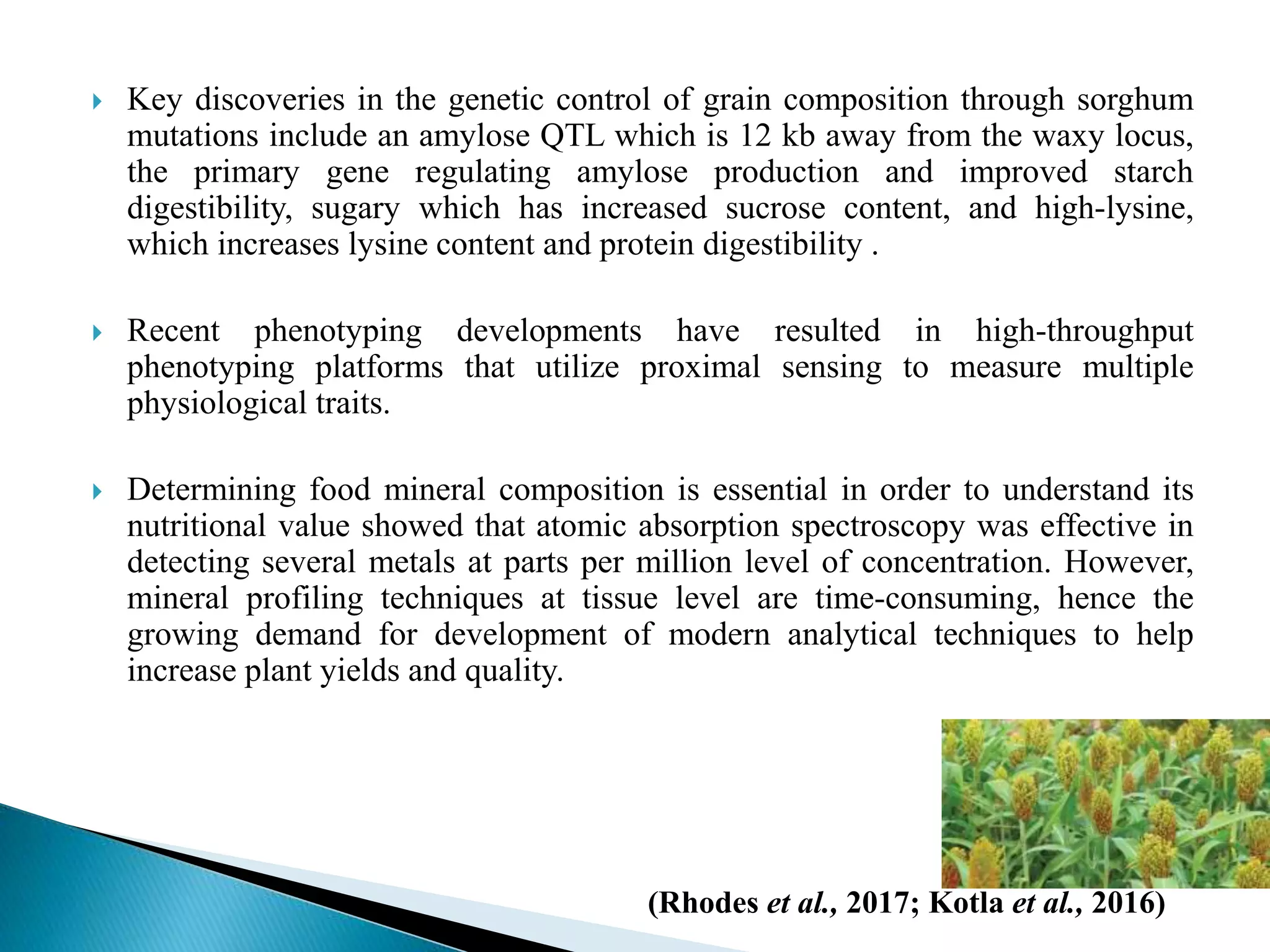 Advances in plant breeding | PPTX