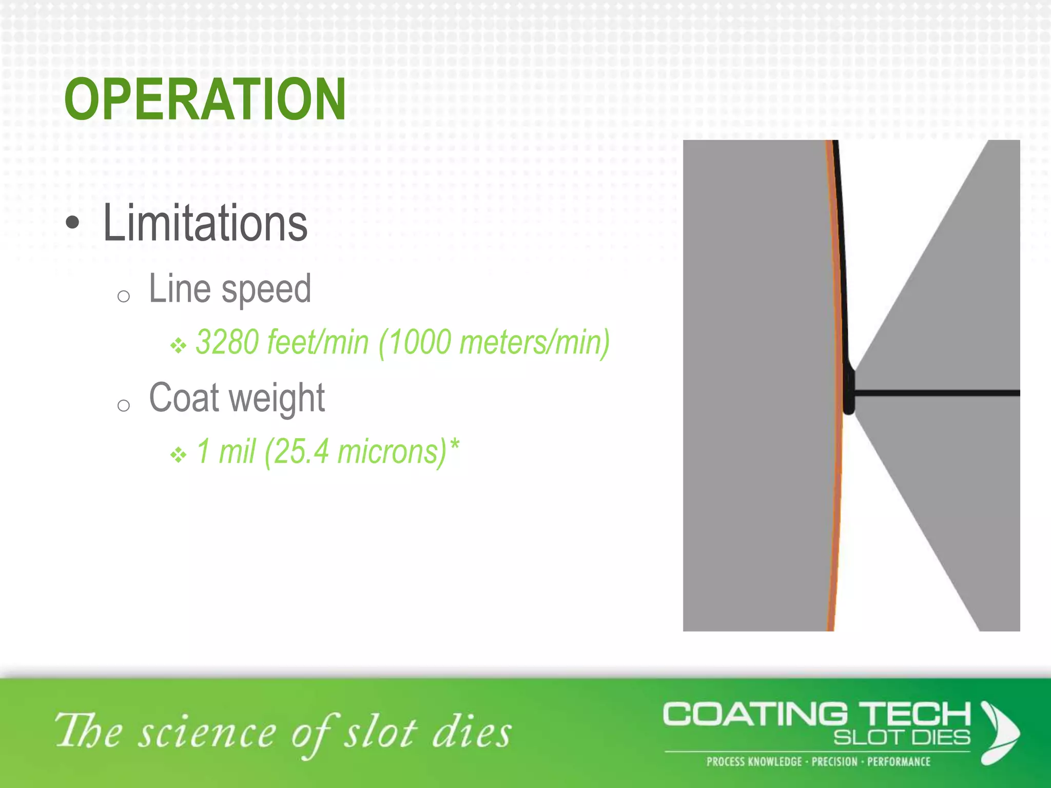 Advances in slot die coating technology for hot melt adhesives | PPTX