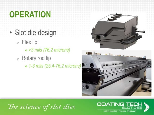 Advances in slot die coating technology for hot melt adhesives | PPTX