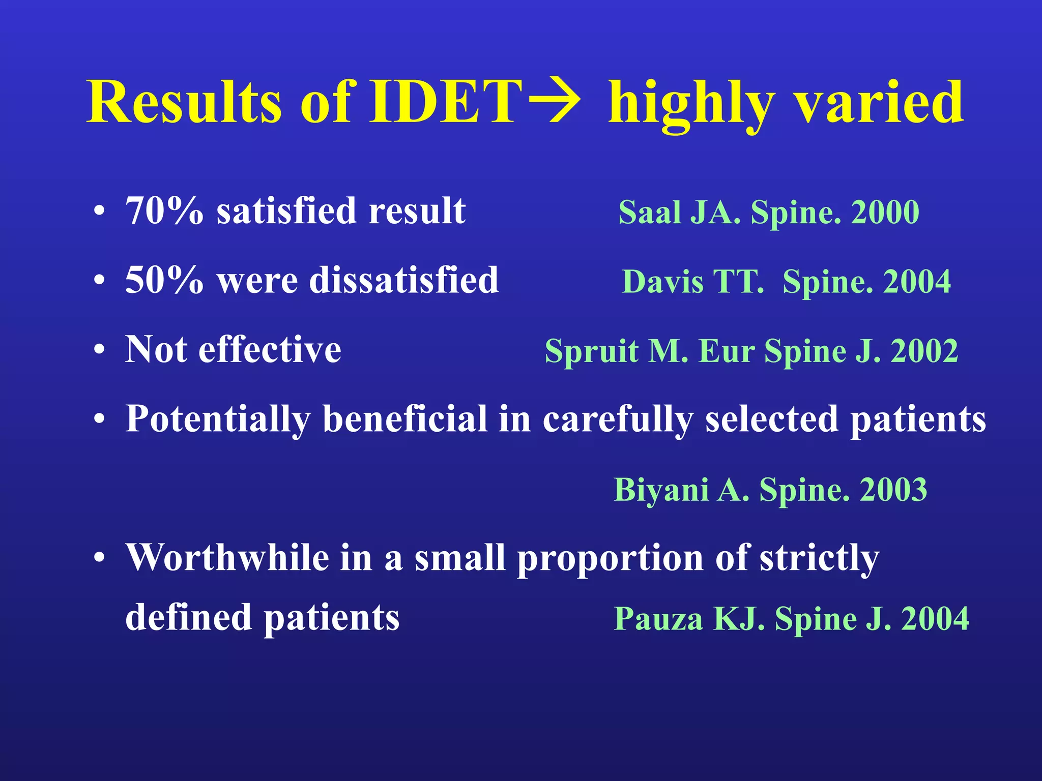 Advances in spine surgery: Endoscopic and minimally invasive spine ...