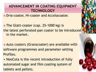 Advances in tableitng technology | PPTX