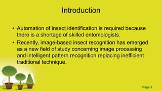 Advances in insect taxonomy | PPTX