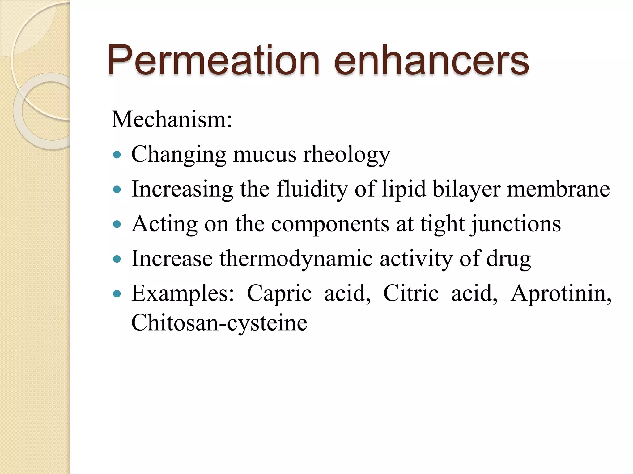 Advances in transmucosal drug delivery | PPTX