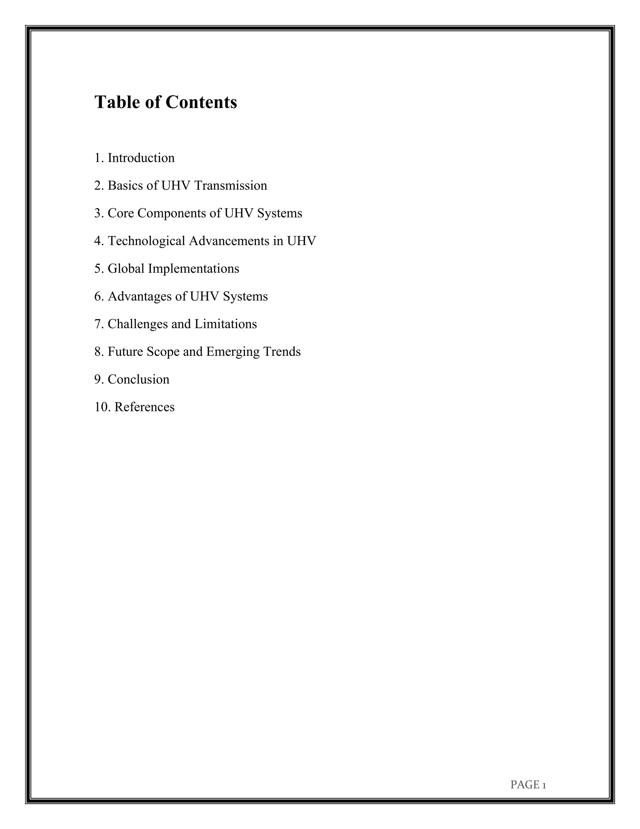 Advances in Ultra High Voltage (UHV) Transmission and Distribution ...