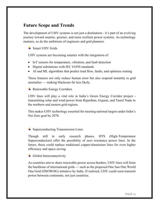 Advances in Ultra High Voltage (UHV) Transmission and Distribution ...