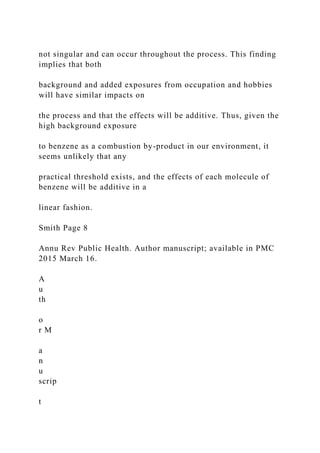 Advances in Understanding Benzene Health Effects and Suscept.docx