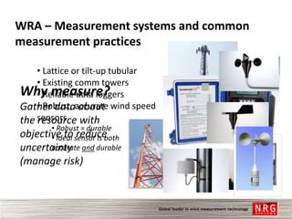 Advances in Wind Assessment Technology: Industry Pursuit of Higher Resource Measurements | PPTX