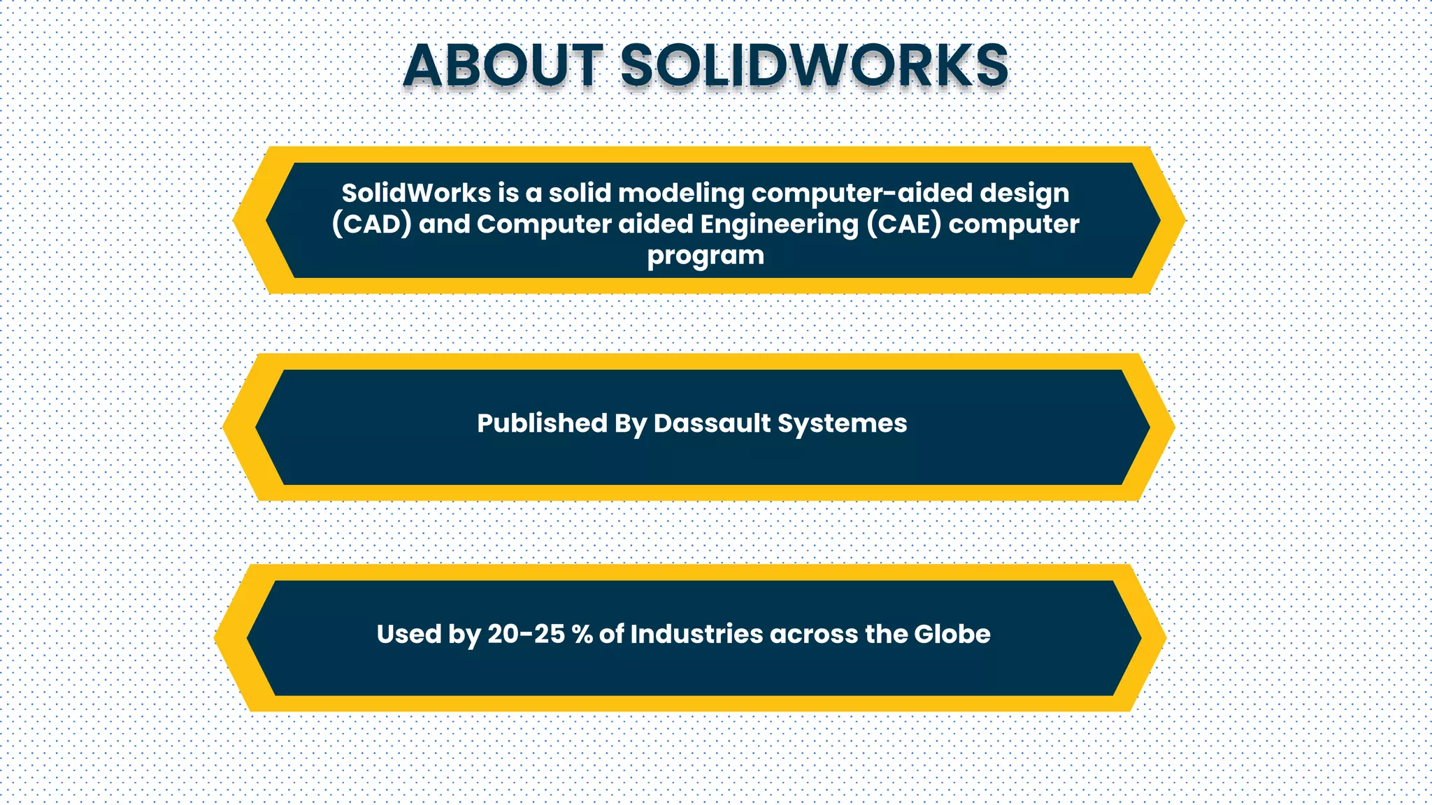 Solidworks Internship Report (advanced) | PPTX
