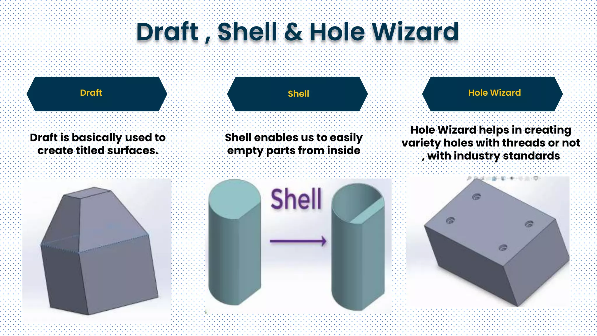 Solidworks Internship Report (advanced) | PPTX