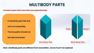 Solidworks Internship Report (advanced) | PPTX