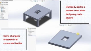 Solidworks Internship Report (advanced) | PPTX