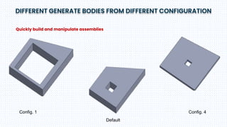 Solidworks Internship Report (advanced) | PPTX