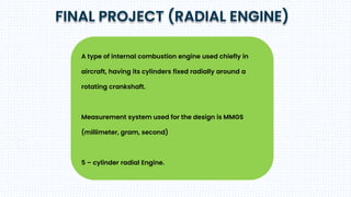 Solidworks Internship Report (advanced) | PPTX