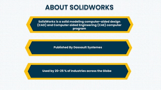 Solidworks Internship Report (advanced) | PPTX | Technology & Computing
