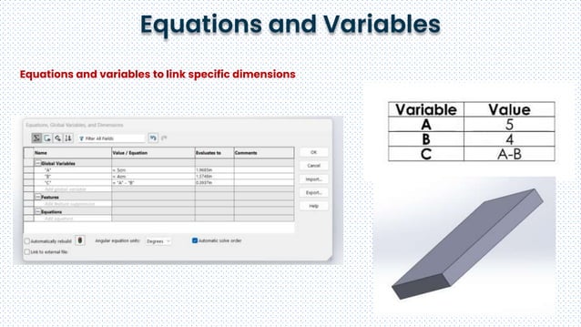 Solidworks Internship Report (advanced) | PPTX | Technology & Computing
