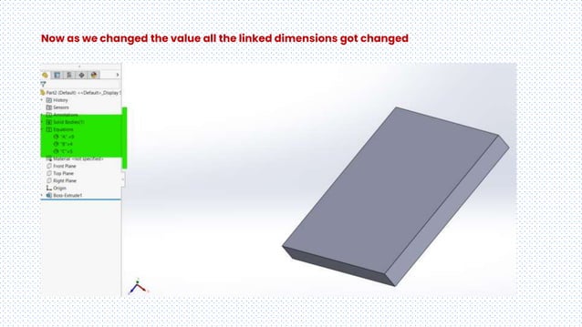 Solidworks Internship Report (advanced) | PPTX | Technology & Computing