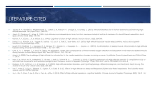 Advances on high altitude physiology | PPTX