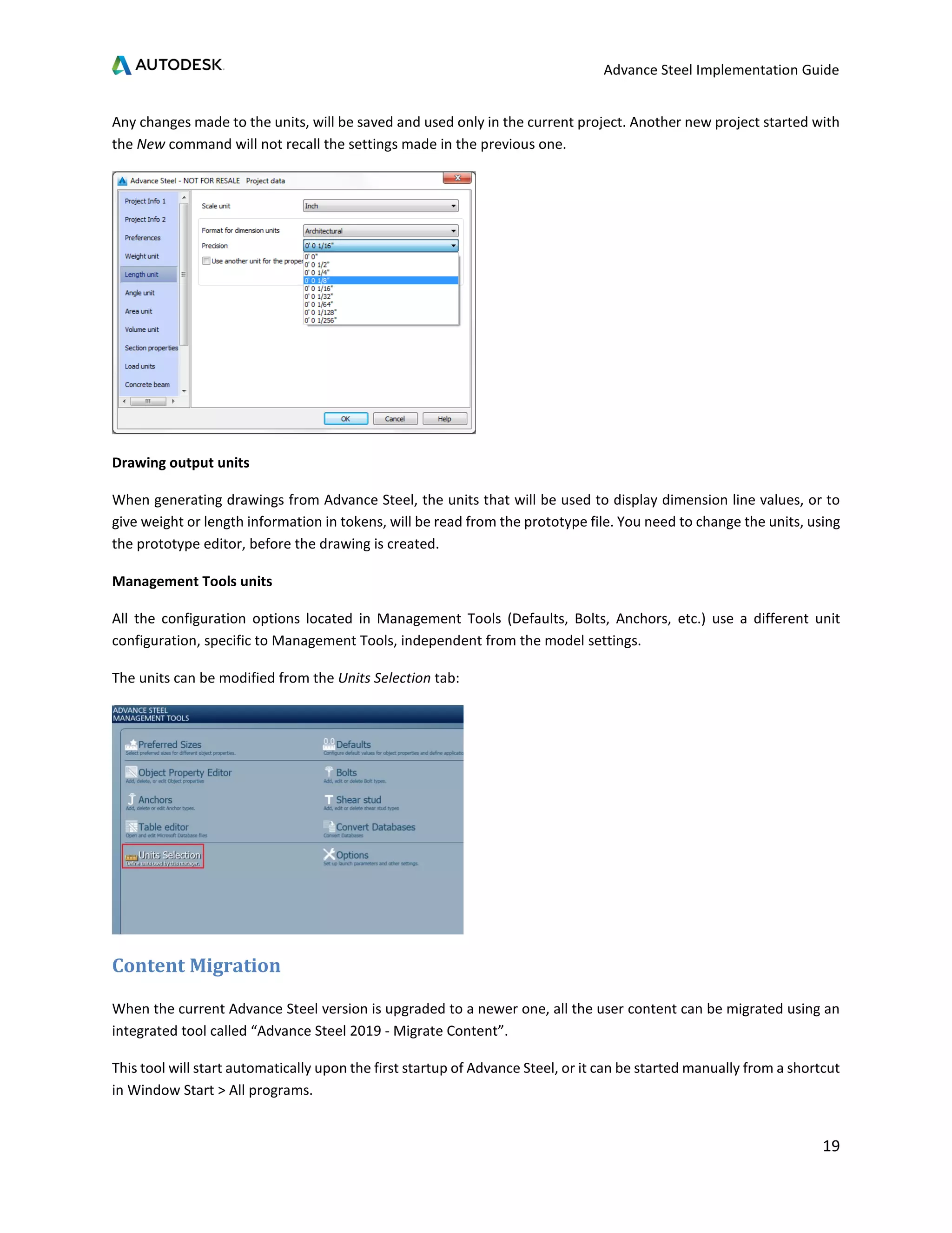 Advance steel implementation_guide | PDF