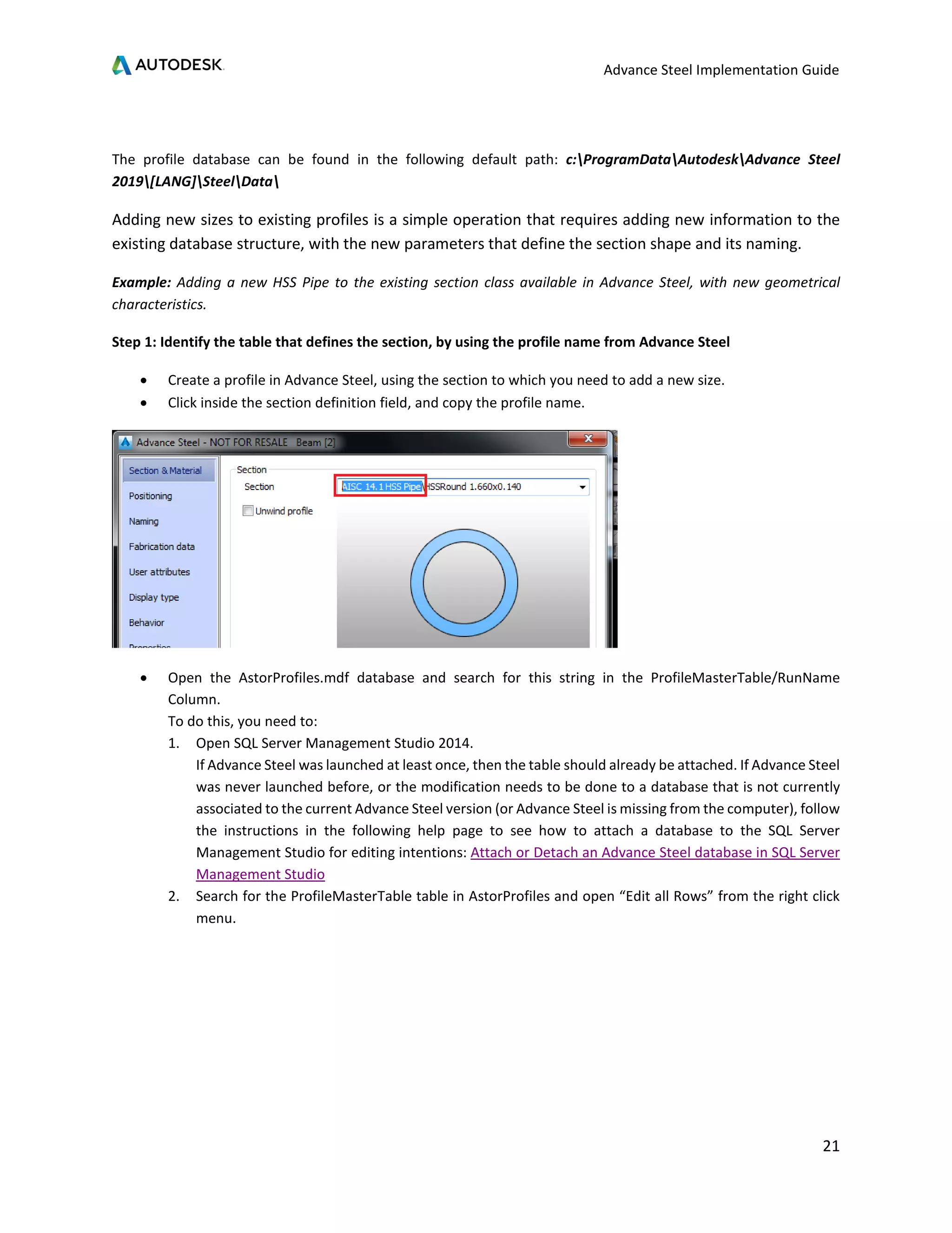 Advance steel implementation_guide | PDF