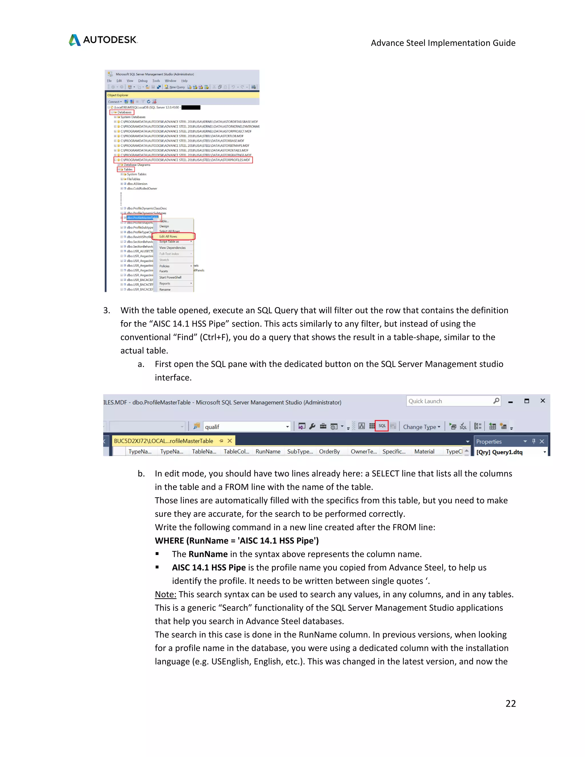 Advance steel implementation_guide | PDF