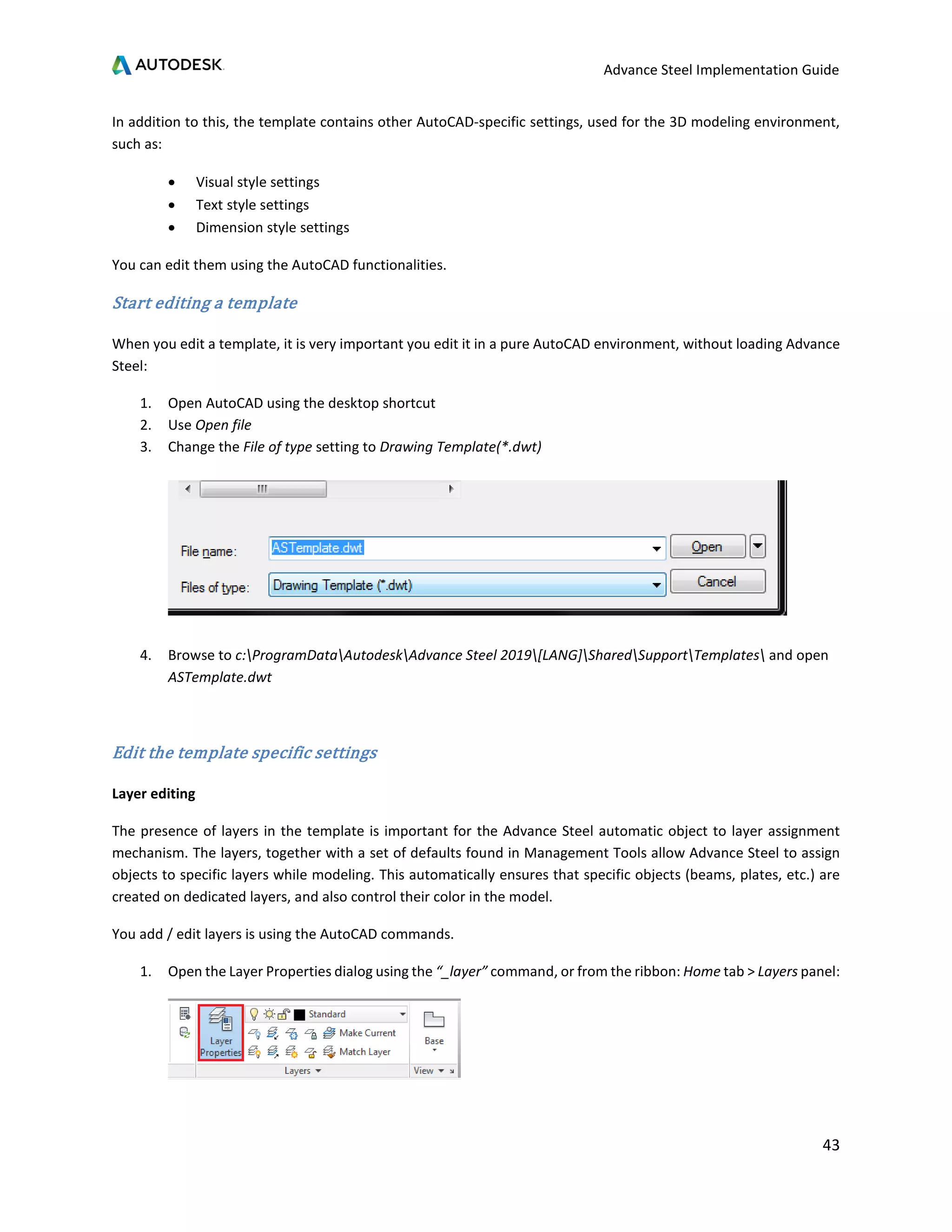 Advance steel implementation_guide | PDF