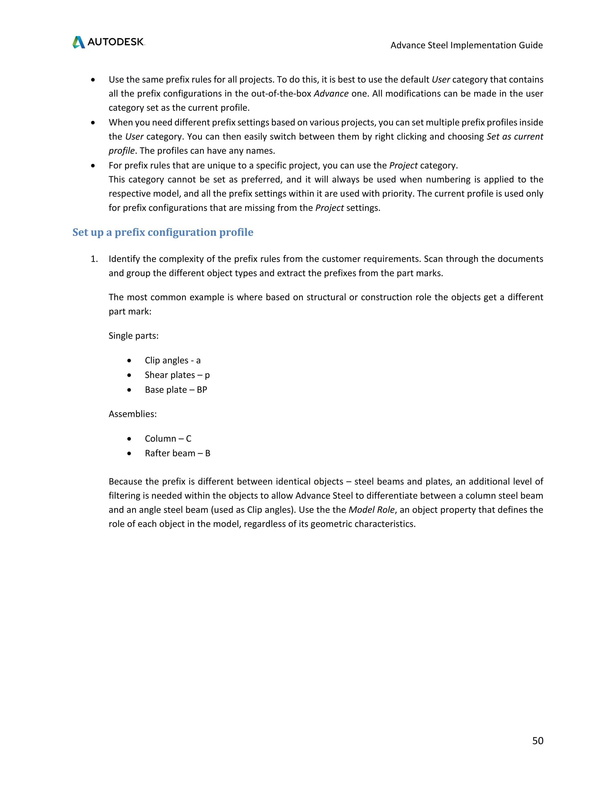 Advance steel implementation_guide | PDF