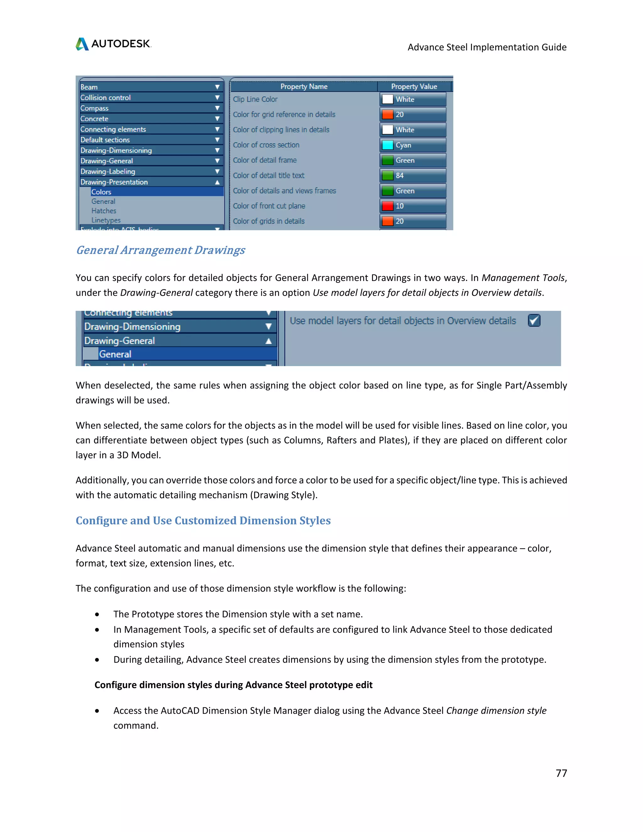 Advance steel implementation_guide | PDF