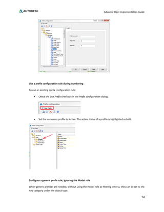 Advance steel implementation_guide | PDF