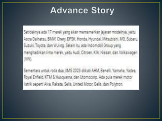 Advance Story, Menulis review, dan Menulis -Kelompok.pptx