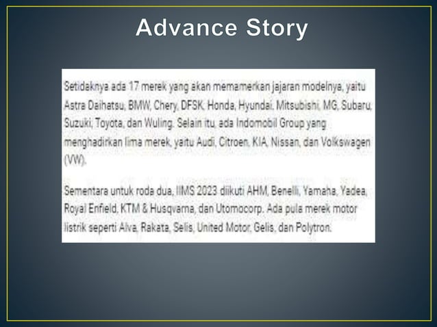 Advance Story, Menulis review, dan Menulis -Kelompok.pptx