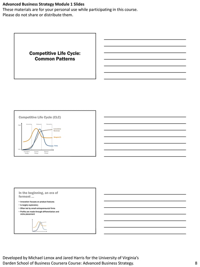 Advance strategy slides 1 | PDF | Business | Business and Finance
