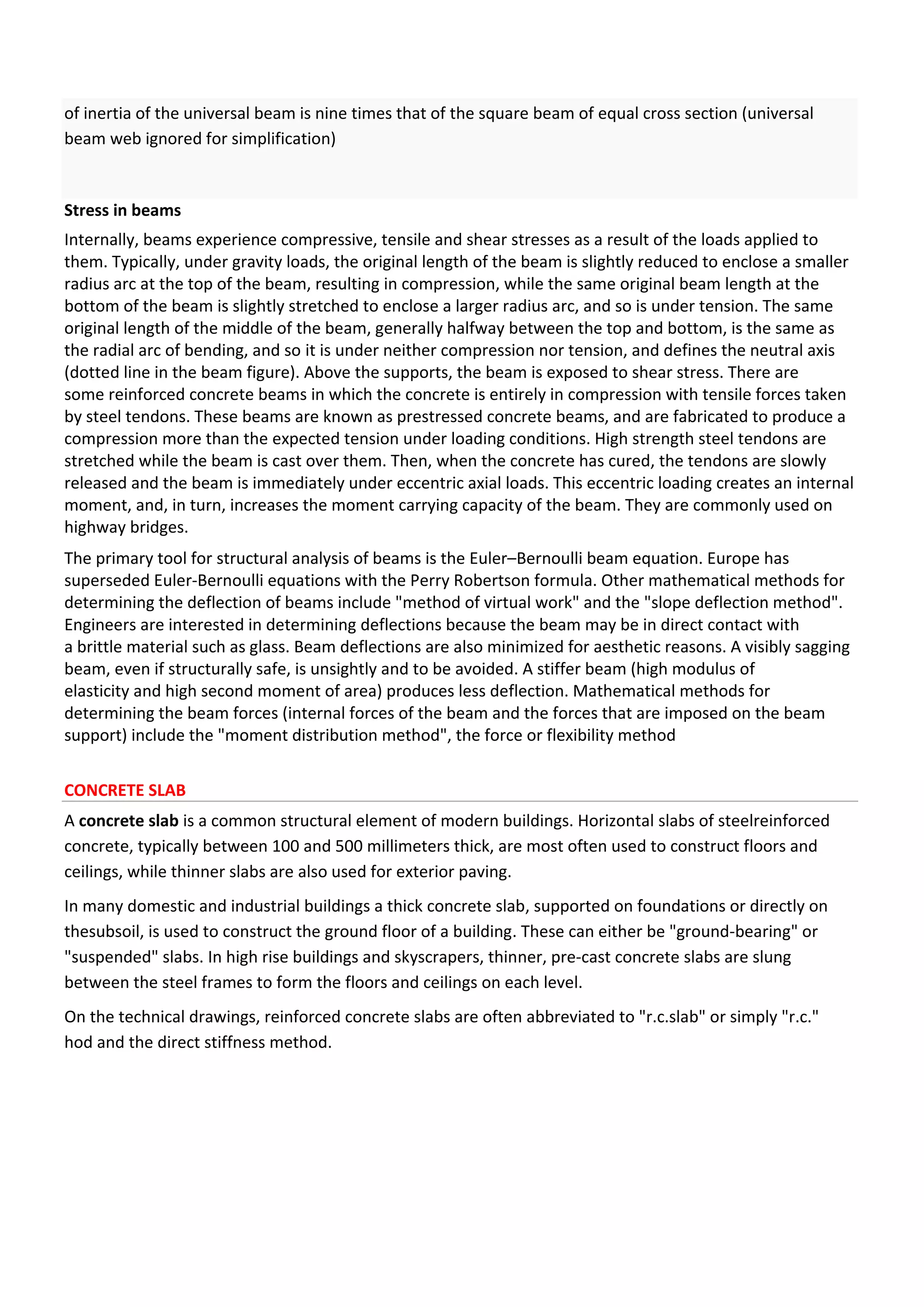 Advance structure system Notes 2 | PDF