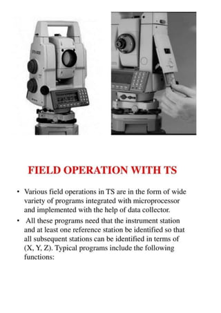 Advance surveying Equipment | PDF
