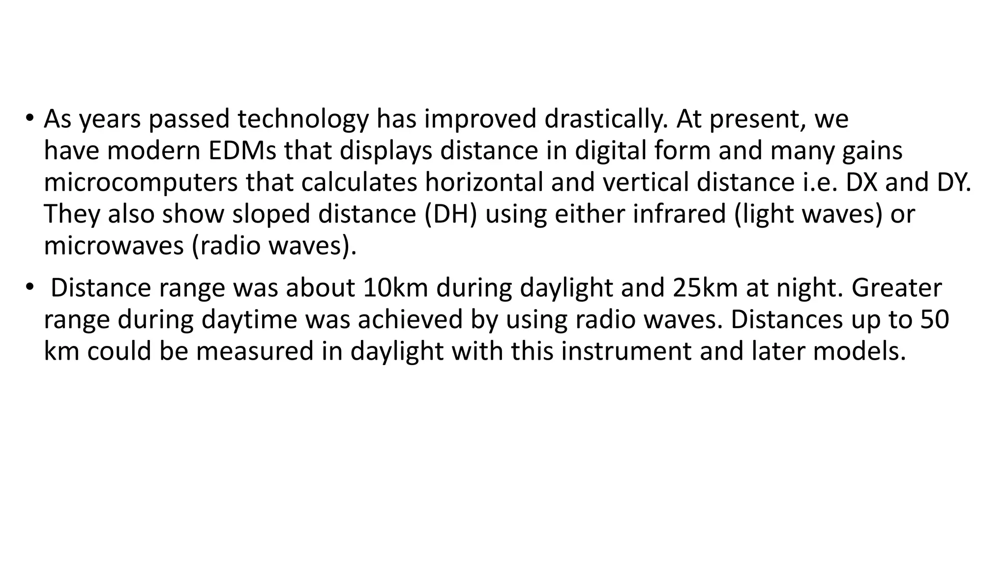 Advance surveying equipments | PPTX